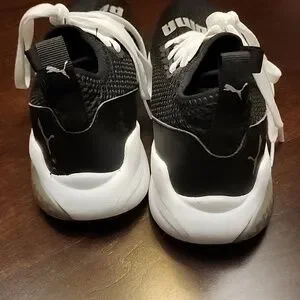 Puma | Shoes | Puma Black Pull On Running Shoes Cell Sz 65 | Poshmark